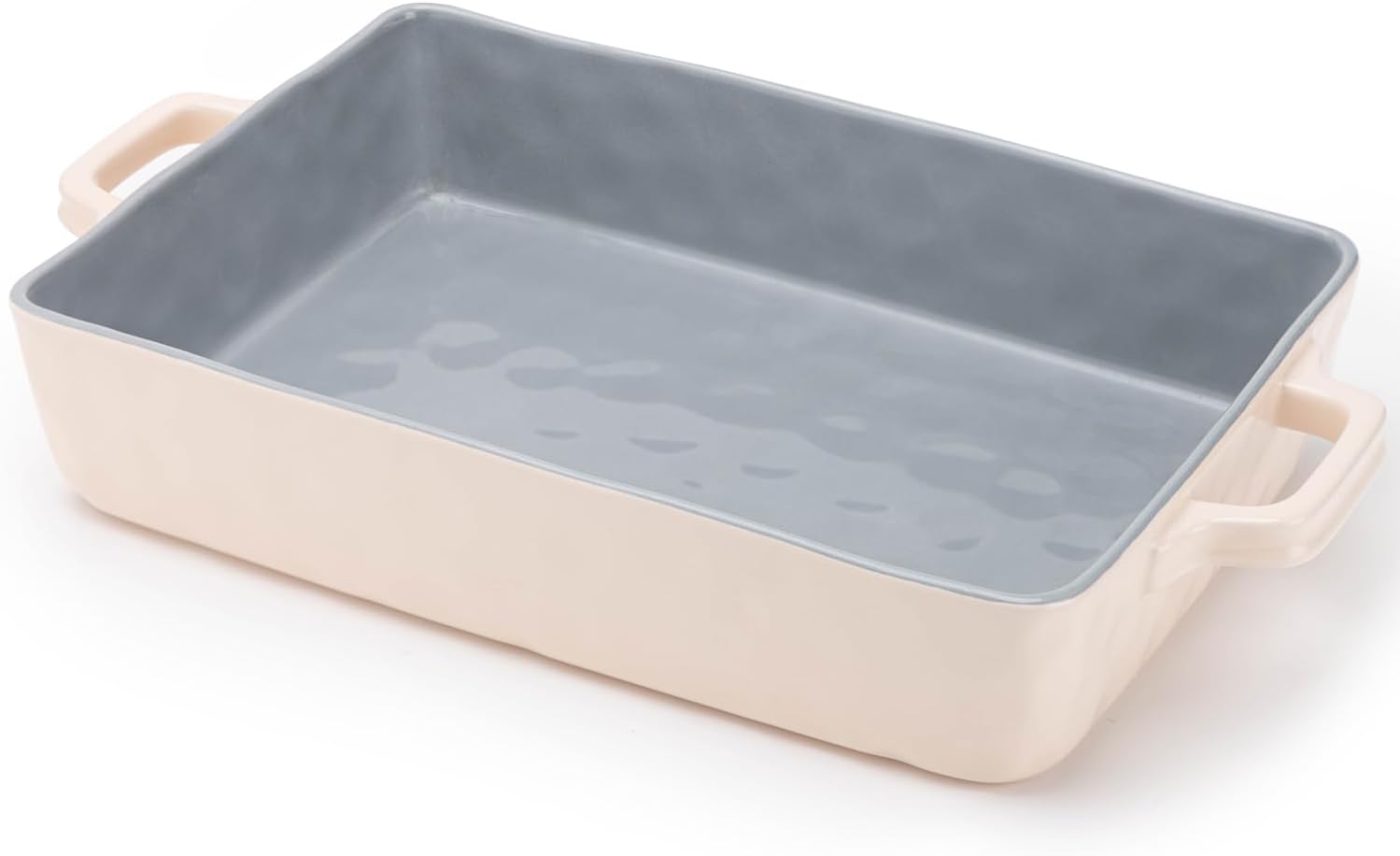 Fun elements 4.3-Quart Ceramic Baking Pan, 9 x 13-Inch Rectangular Bak ...