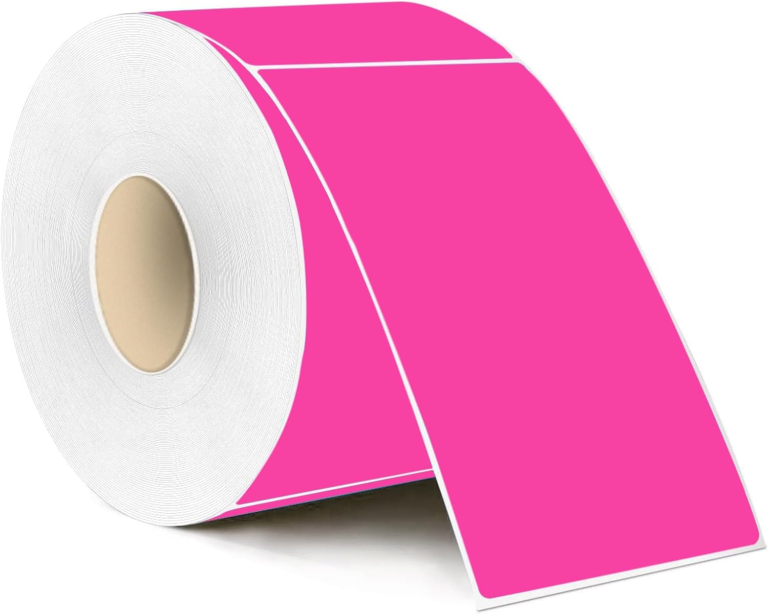 STARLIBOO 3"X5" Rectangle Neon Colored Labels, Removable Moving Labels ...