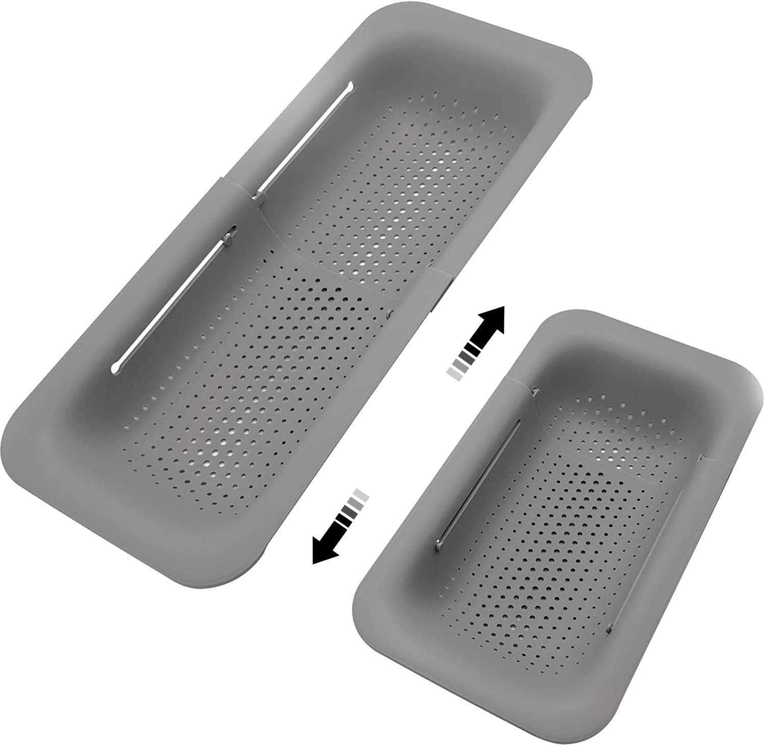 Collapsible Sink Colanders and Strainers Basket Over the Sink Colander ...
