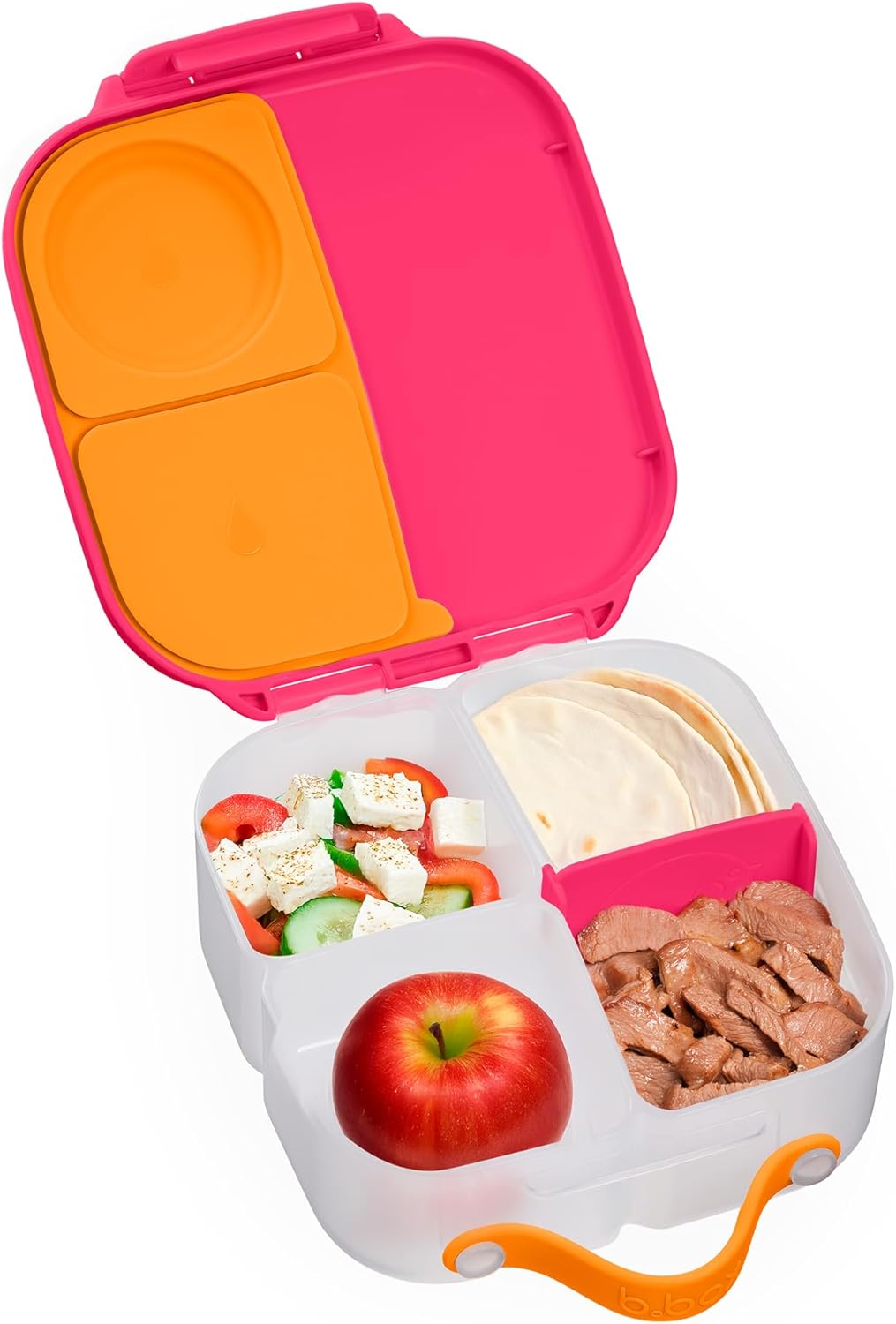 b.box Mini Lunch Box, Bento Box for Kids, Snack Container with 2 Leak ...